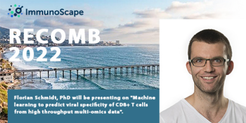 Visit us at RECOMB 2022 - ImmunoScape